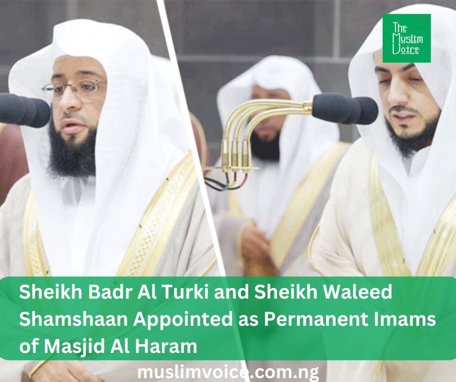 Sheikh Badr Al Turki and Sheikh Waleed Shamshaan Appointed as Permanent ...