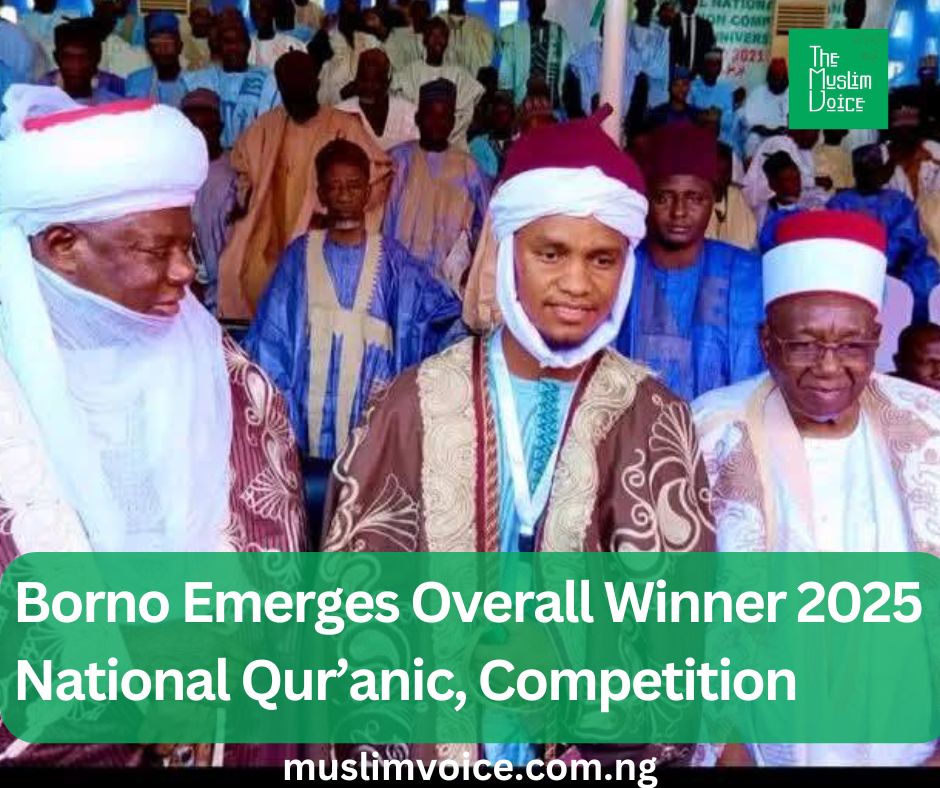 Borno Emerges Overall Winner 2025 National Qur’anic, Competition | The ...